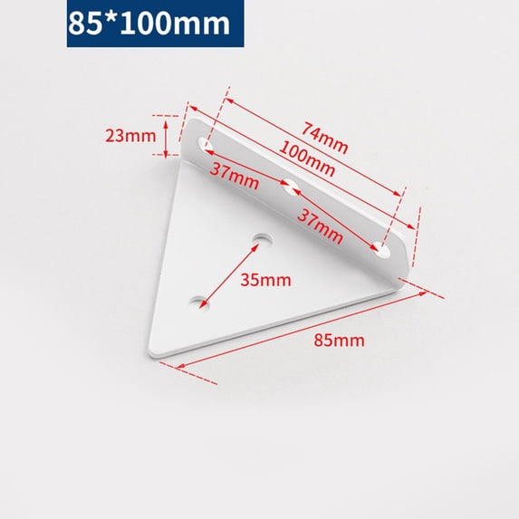 Triangle Shelf Support Brackets Heavy Duty Wall Mounted Invisible ...