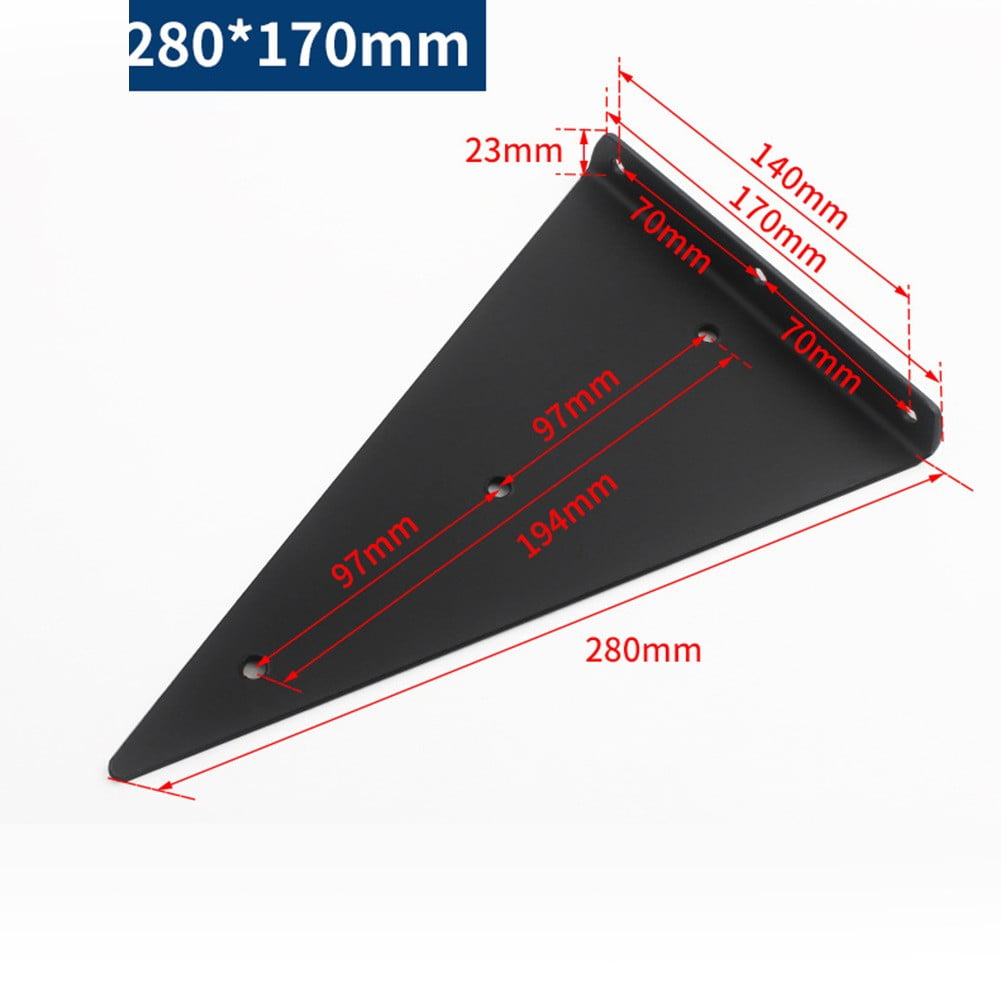 Triangle Shelf Support Brackets Heavy Duty Wall Mounted Invisible ...