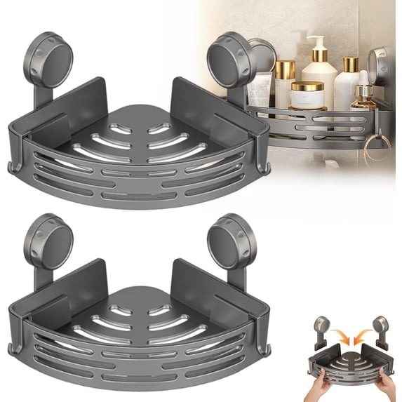 Triangle Suction Cup Shower Caddy, Triangle Shower Caddy Suction Cup ...