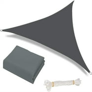 Sun Shade Sail Triangle Waterproof 6.5/10/12/16FT Outdoor Garden Patio ...