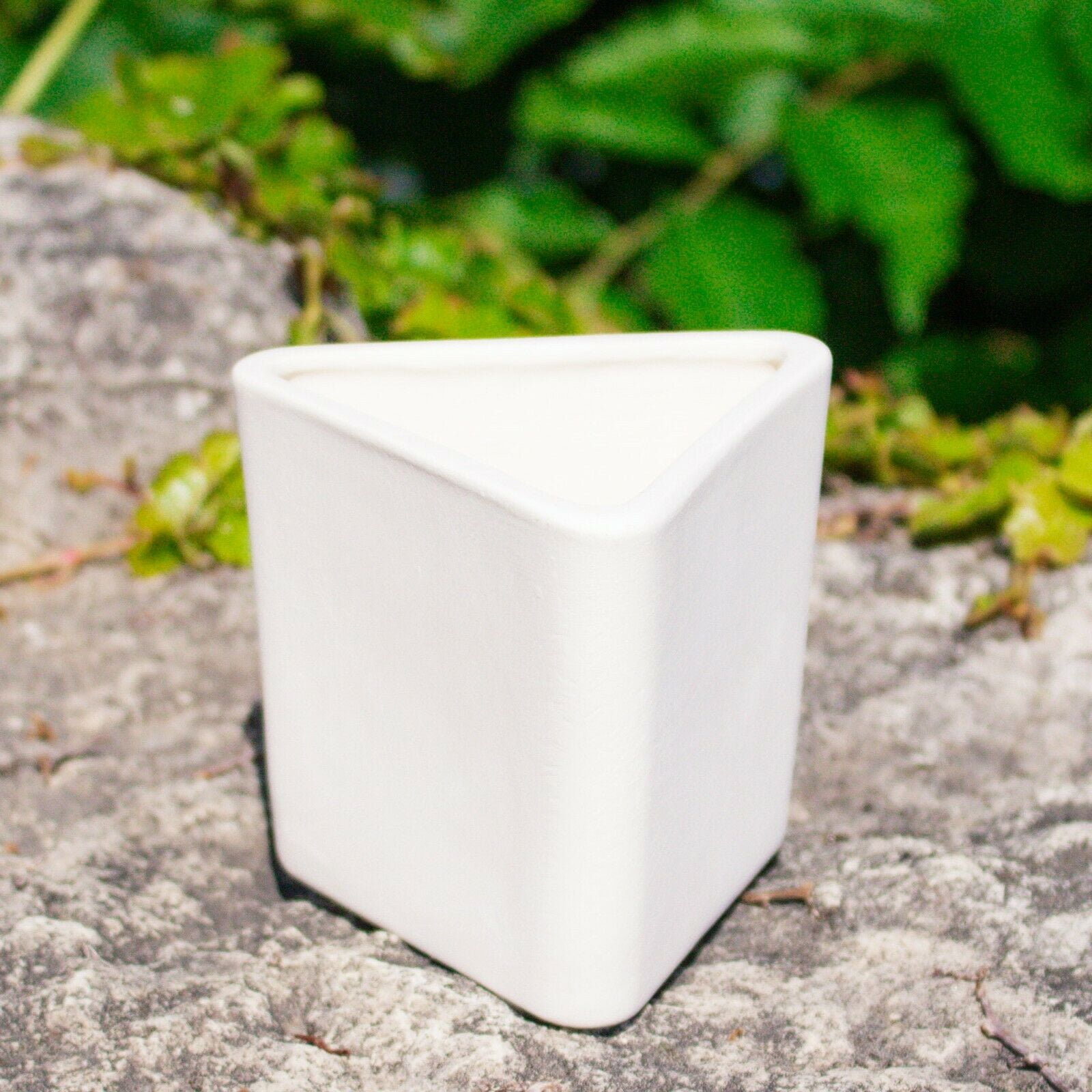 Triangle Vase Planter 3x3 IN STOCK Ceramic Bisque Ready To Paint ...