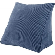 Large Triangular Headboard Wedge Bed Rest Reading Pillow Backrest ...