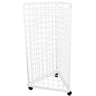 Econoco Metal Slat Grid for Any Retail Display or Home Storage, 2 ...