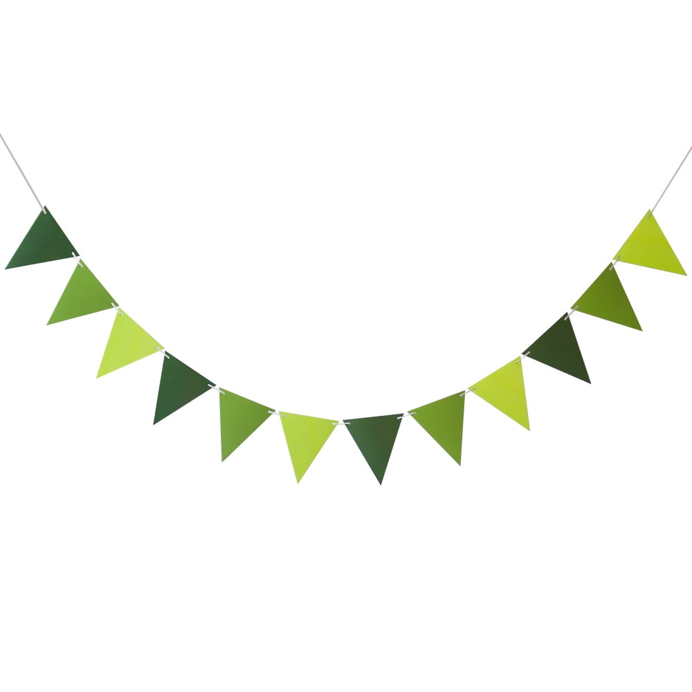 Triangle bunting flags for birthday party decorations, baby showers ...