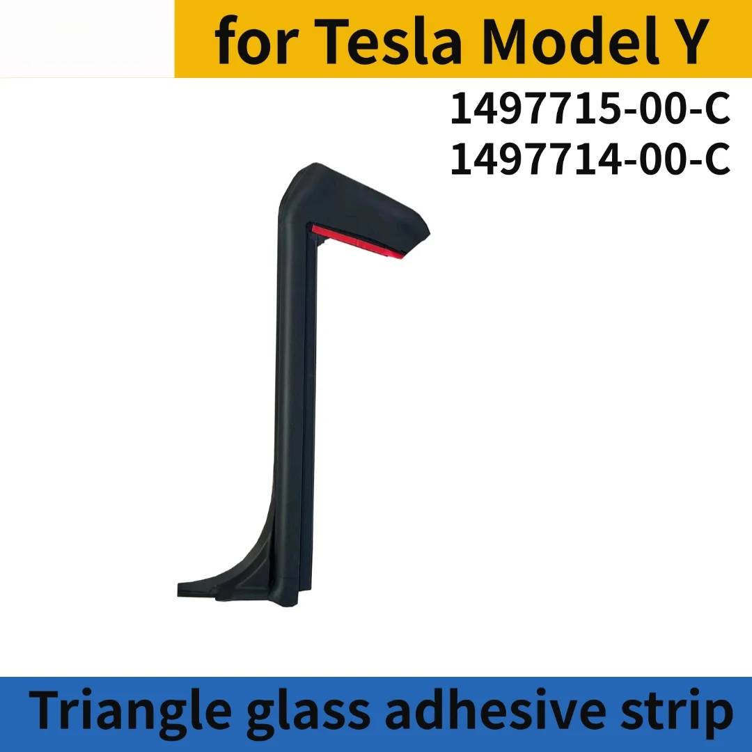 Triangle glass adhesive strip for Tesla Model Y 1497715 1497714 ...