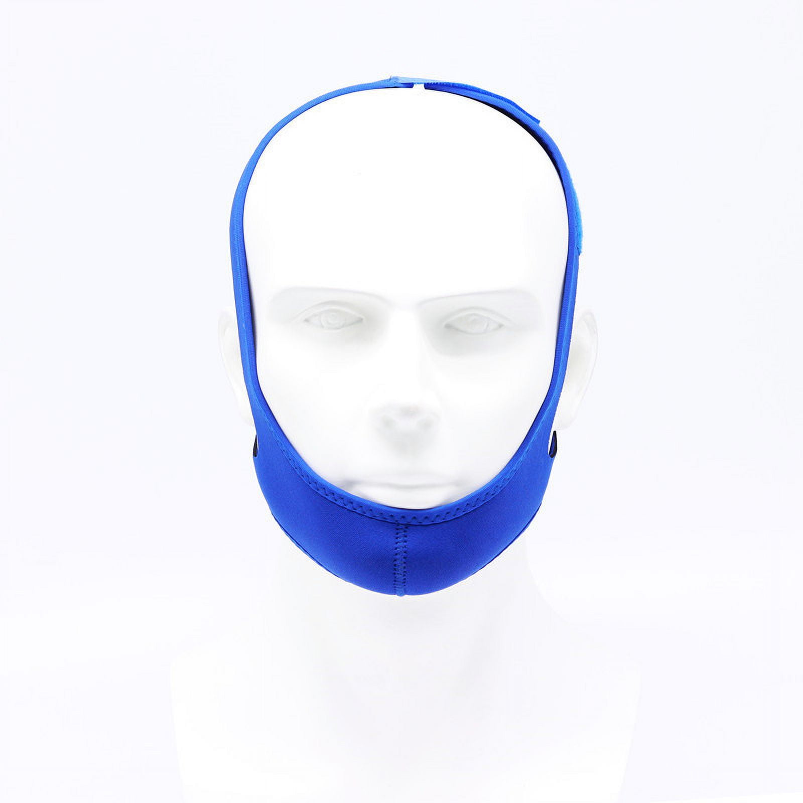 Triangle stop call with protective strap lower V-shaped face mask ...