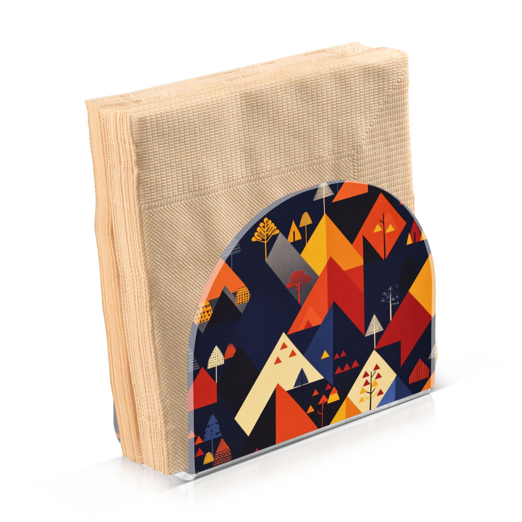 Triangles and Squares Napkin Holders for Tables Napkin Stand Paper ...