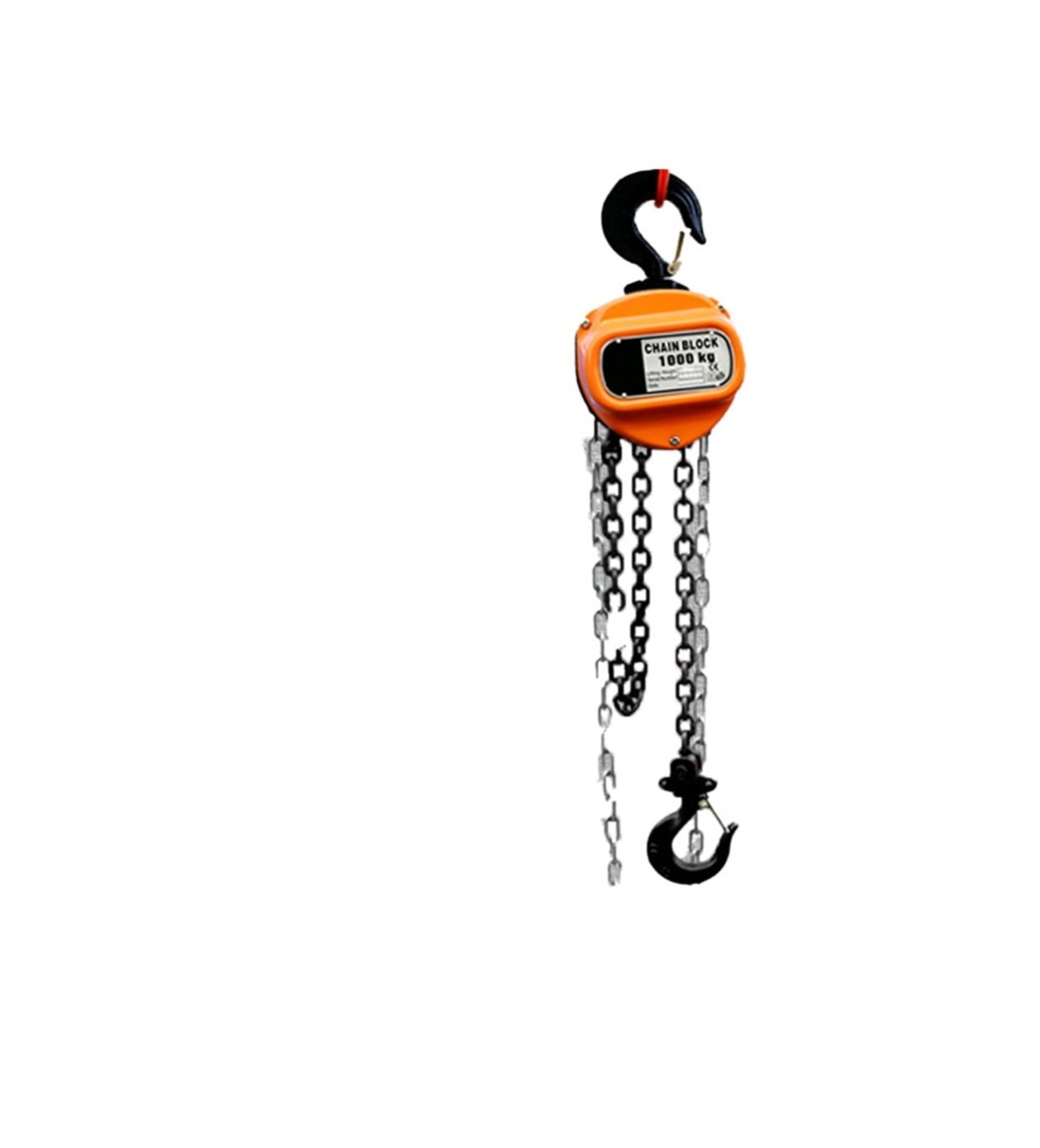 Triangular Chain Hoist 1 Ton Manual Inverted Chain Small Crane Lifting ...
