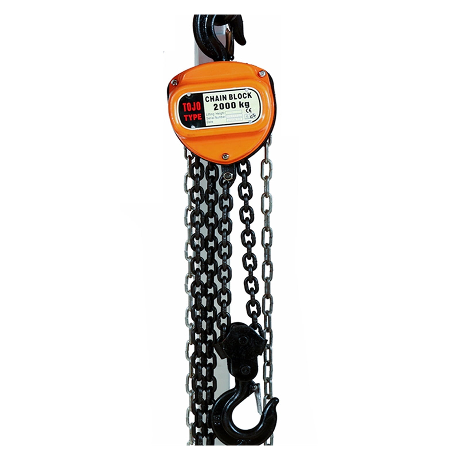 Triangular Chain Hoist 1 Ton Manual Inverted chain small crane lifting ...