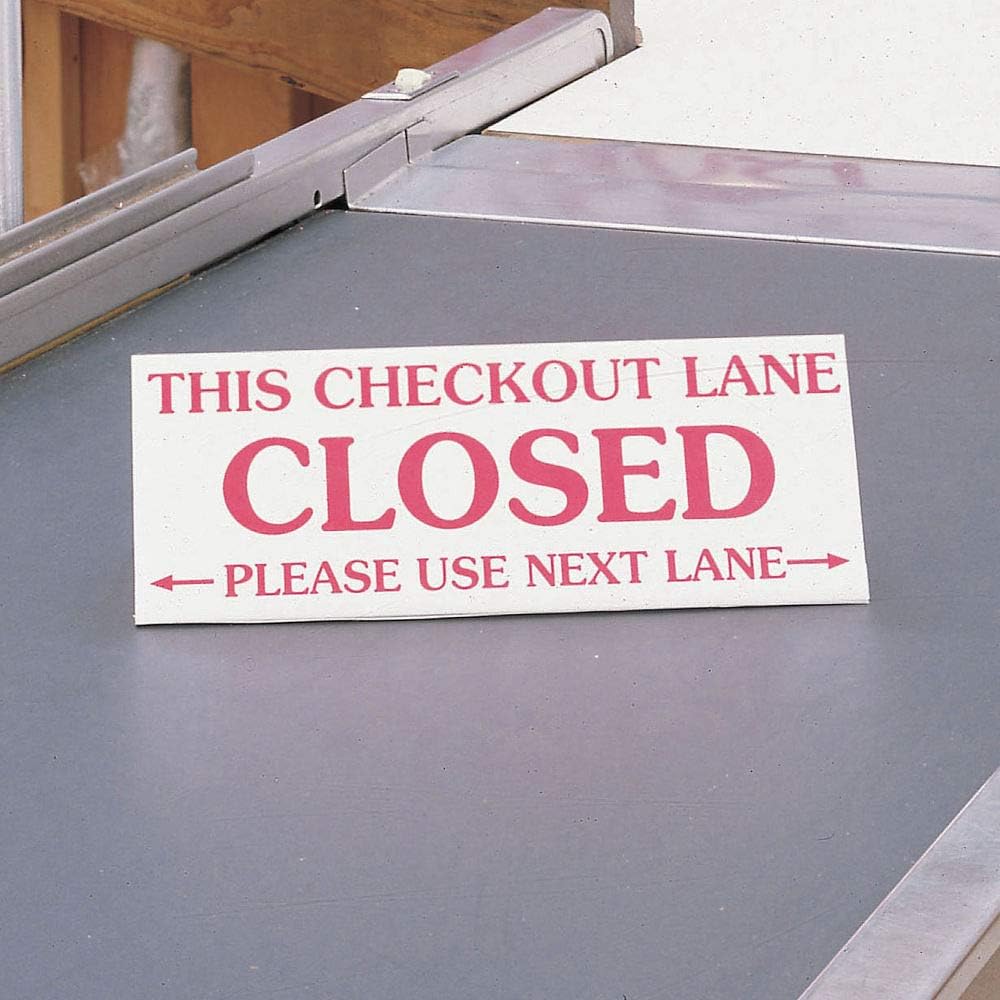 Triangular Checkout Closed Sign, 65899 - Walmart.com