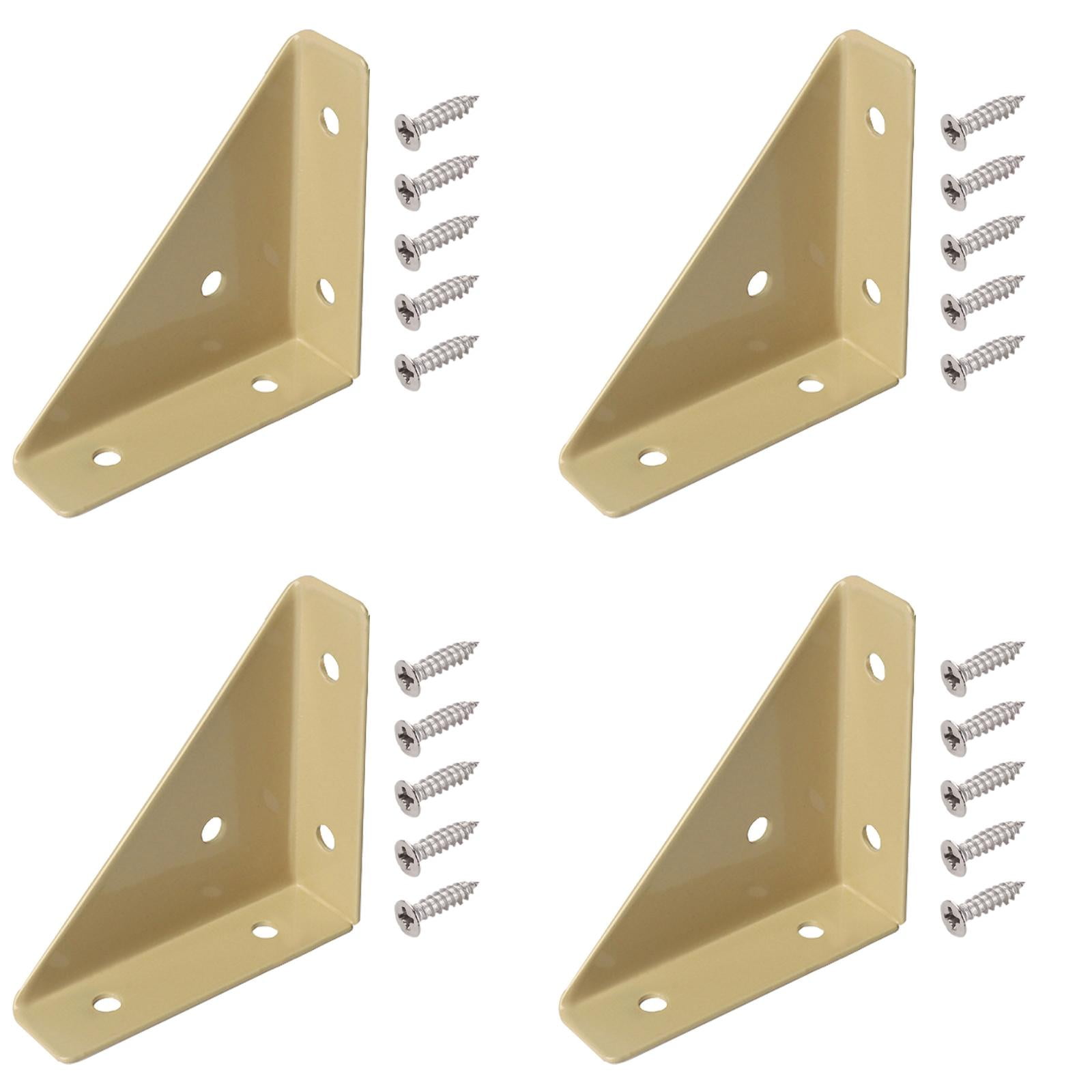 Triangular Corner Bracket Metal Corner Bracket Connector With Screws ...