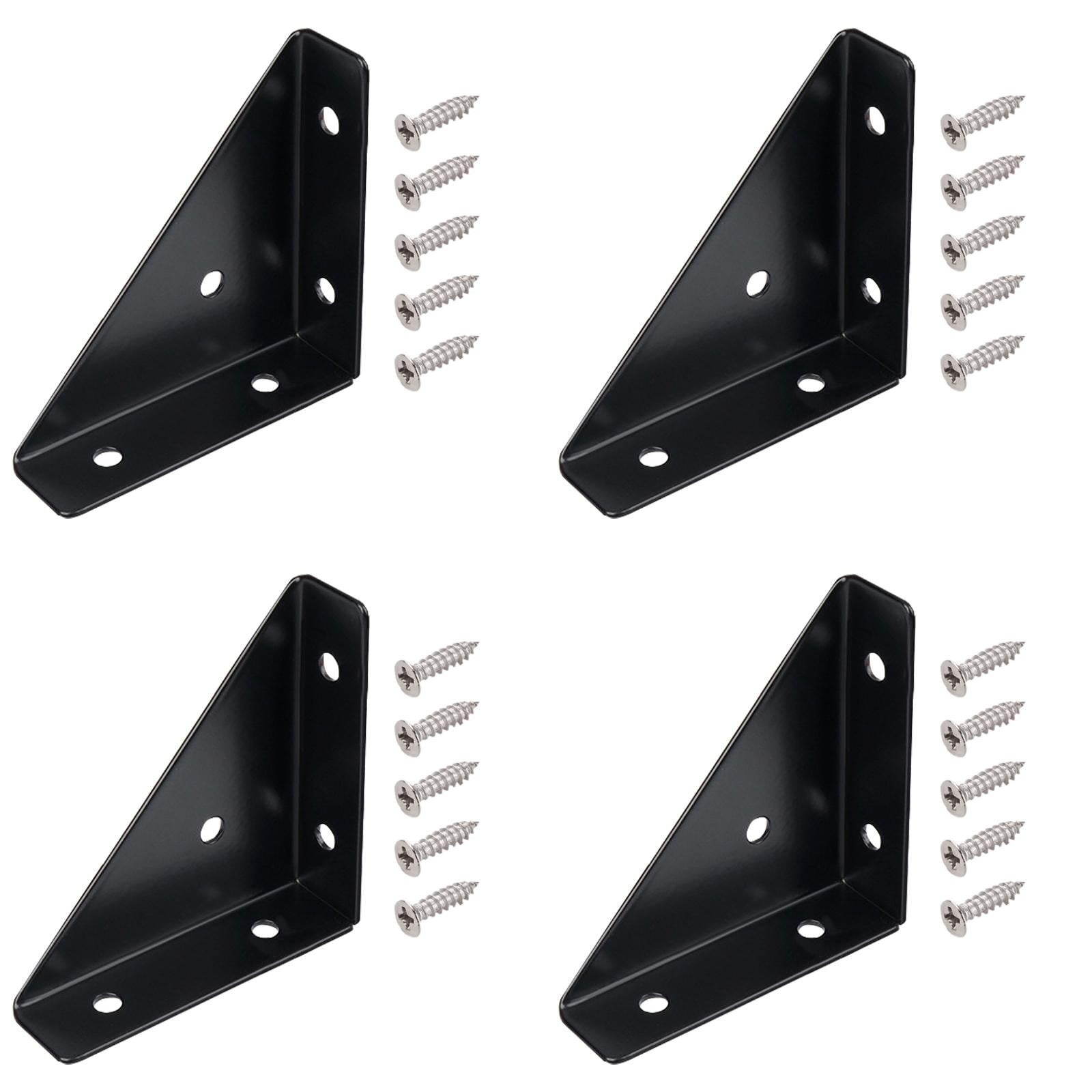 Triangular Corner Bracket Metal Corner Bracket Connector With Screws ...