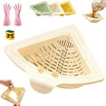 Triangular Drain Basket, 2026 New Kitchen Sink Drain Basket, Magnetic ...