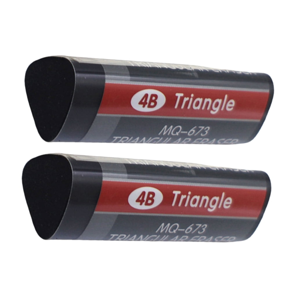 Triangular Erasers Ergonomic Grip Easy Erasing For Student Drawing ...
