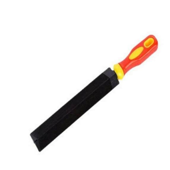 Triangular File Rhombus File Wood Setback Two-color Small Red Handle ...