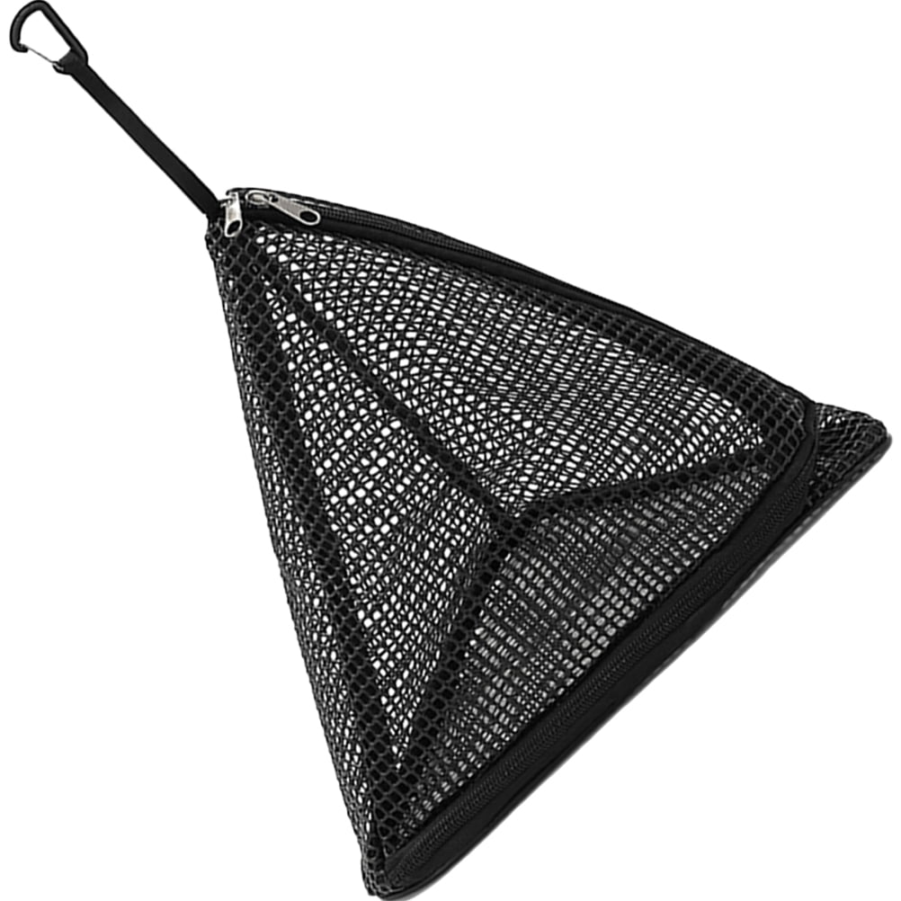ifundom Black Triangle PVC Mesh Food Storage Net Waterproof Picnic ...