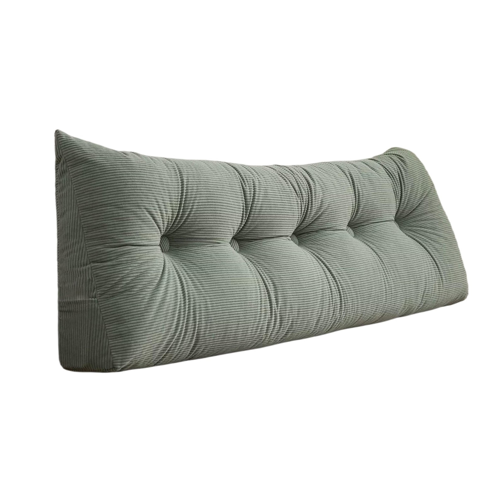 Triangular Headboard Pillow Twin XL for Dorm Headboard Bed Wedge ...