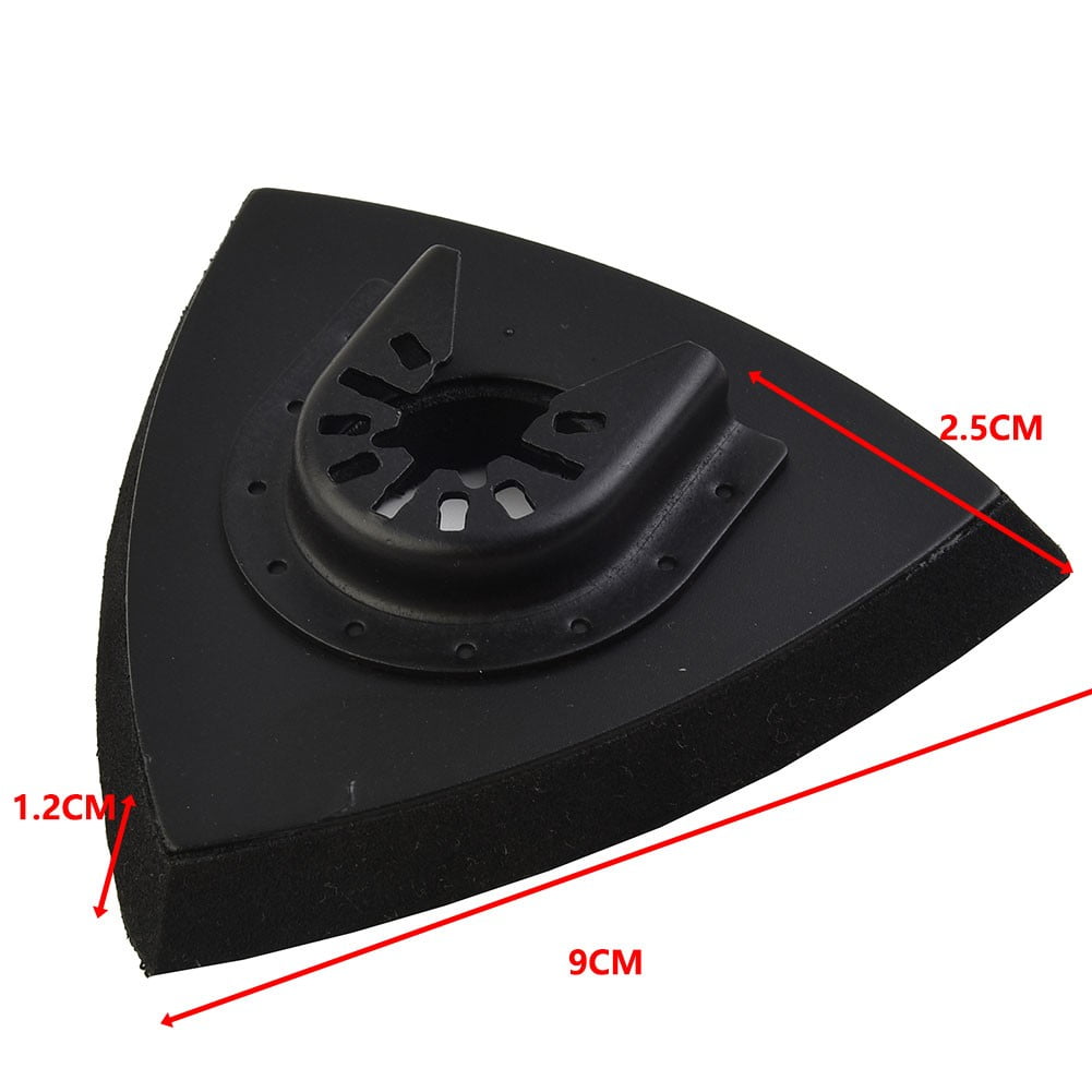 Triangular Oscillating Tool Sanding Pad Quick Release 82mm Fit Multi ...