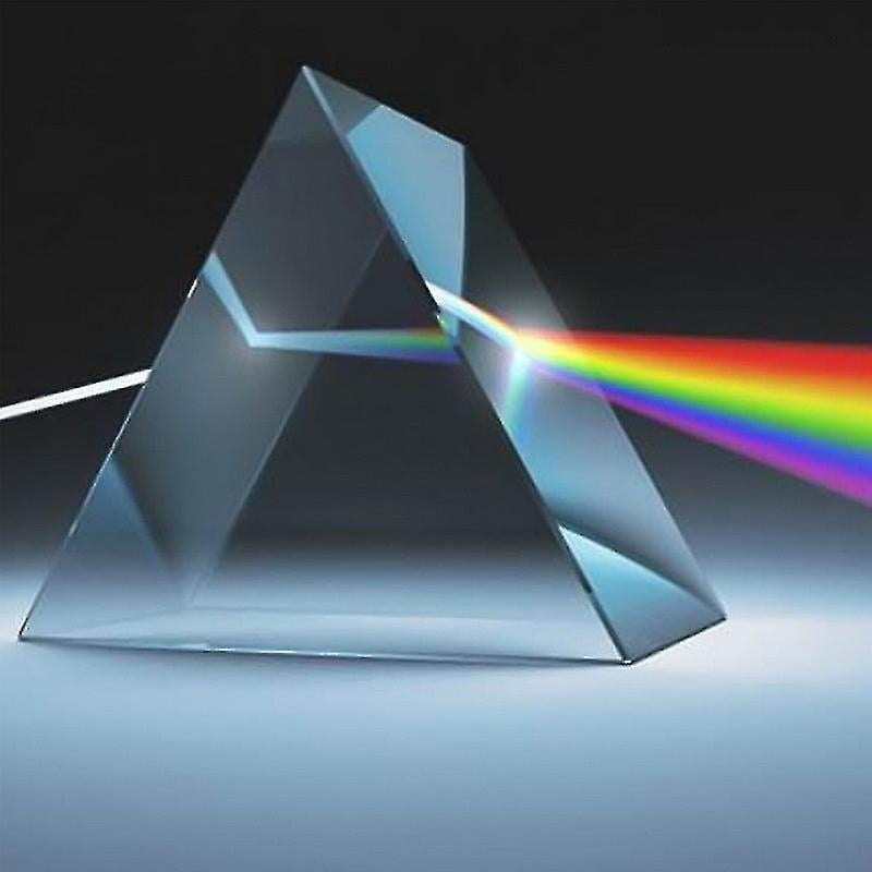 Triangular Prism For Photo Rainbow Lights Optical Prisms Glass Physics ...