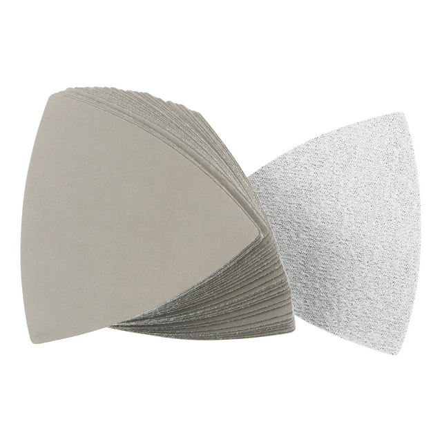 Triangular Sandpaper Hook and Loop Fit 3-1/2" Oscillating Multi-Tool ...