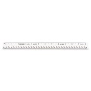 Chartpak Adjustable Triangular Scale Aluminum Engineers Ruler, 12 ...