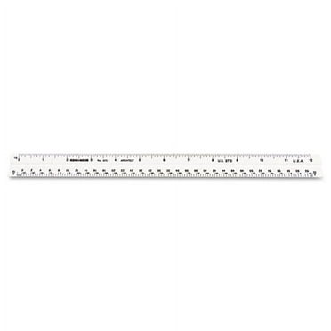 Chartpak Adjustable Triangular Scale Aluminum Engineers Ruler, 12 ...