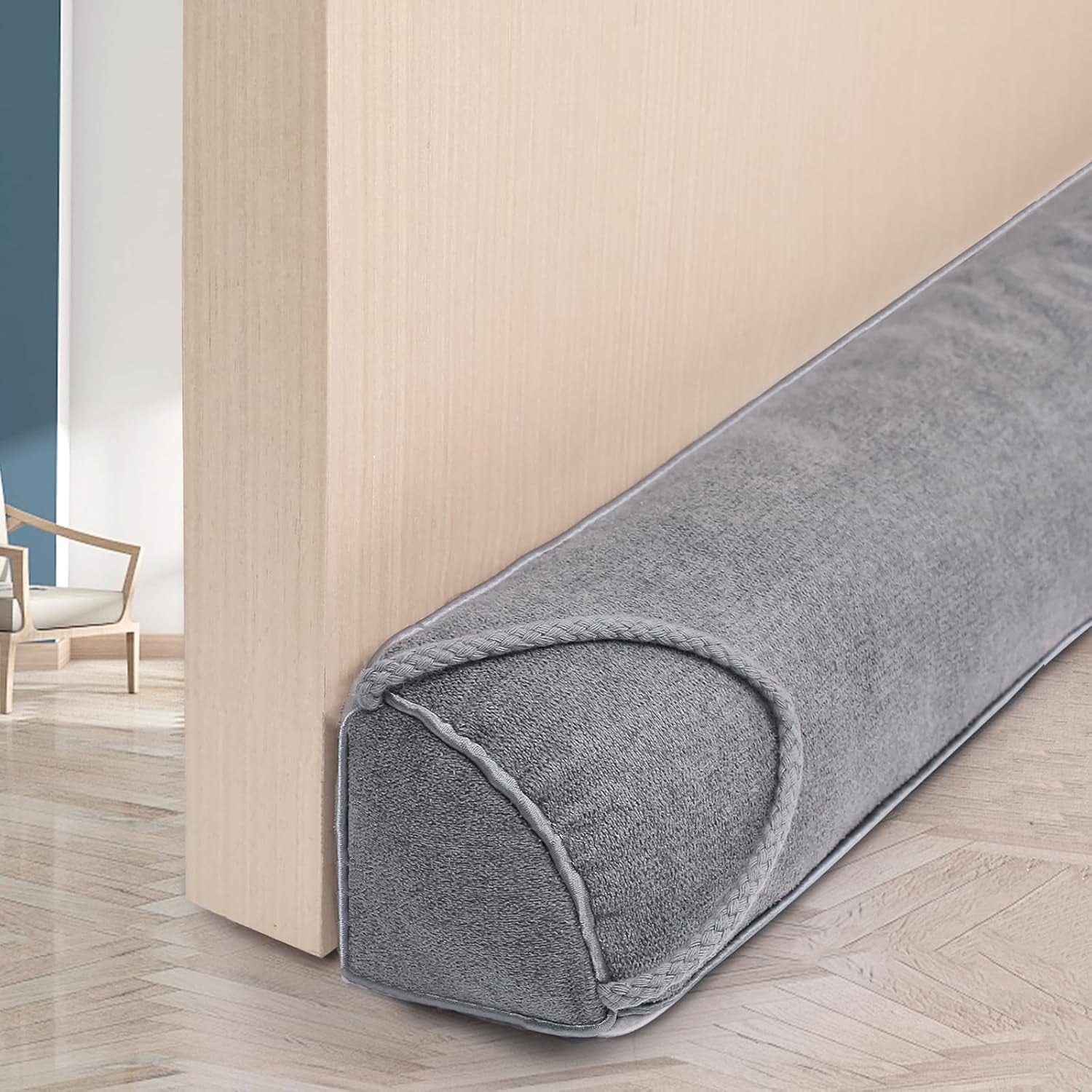Triangular Under Door Draft Stopper 36 inch Heavy Duty Blocker Bottom ...