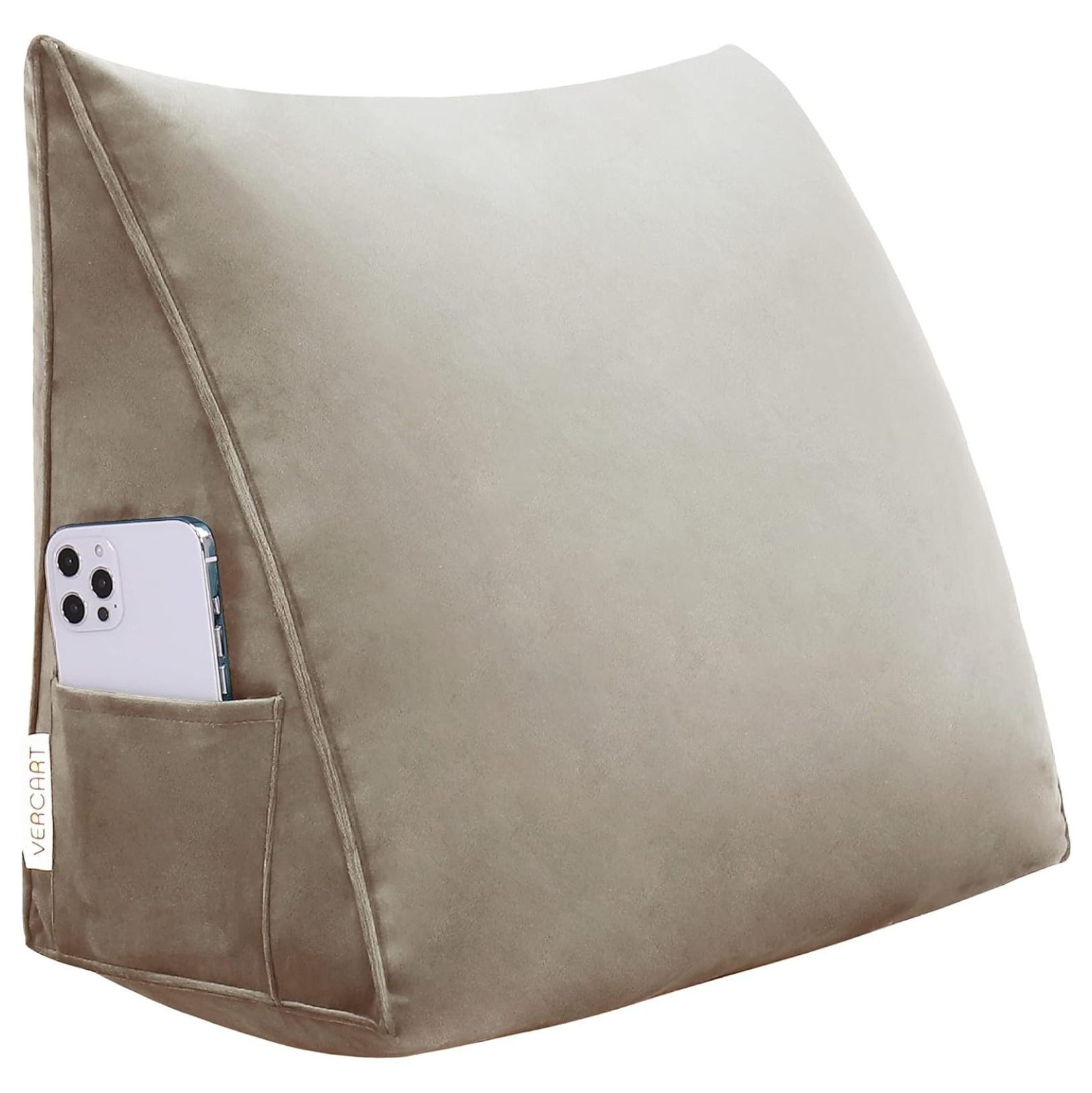 Triangular Wedge Pillow Back Support Backrest Reading Pillows for ...