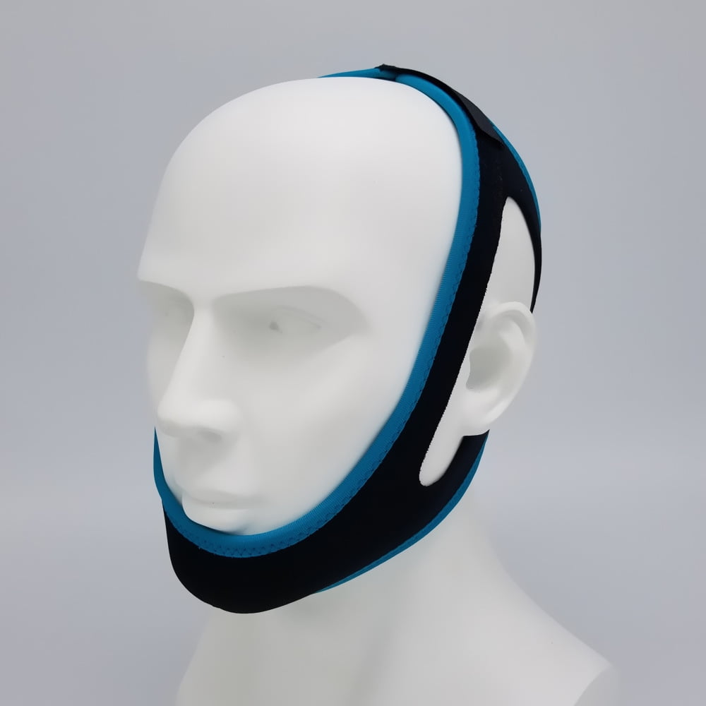 Triangular anti-breathing belt compression strap lower batter headband ...