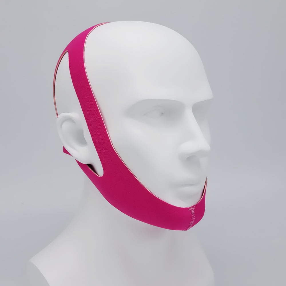 Triangular anti-breathing belt compression strap lower batter headband ...