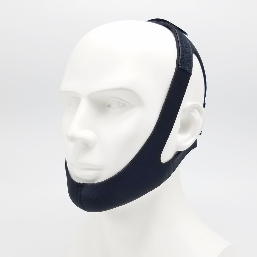 Triangular anti-breathing belt compression strap lower batter headband ...