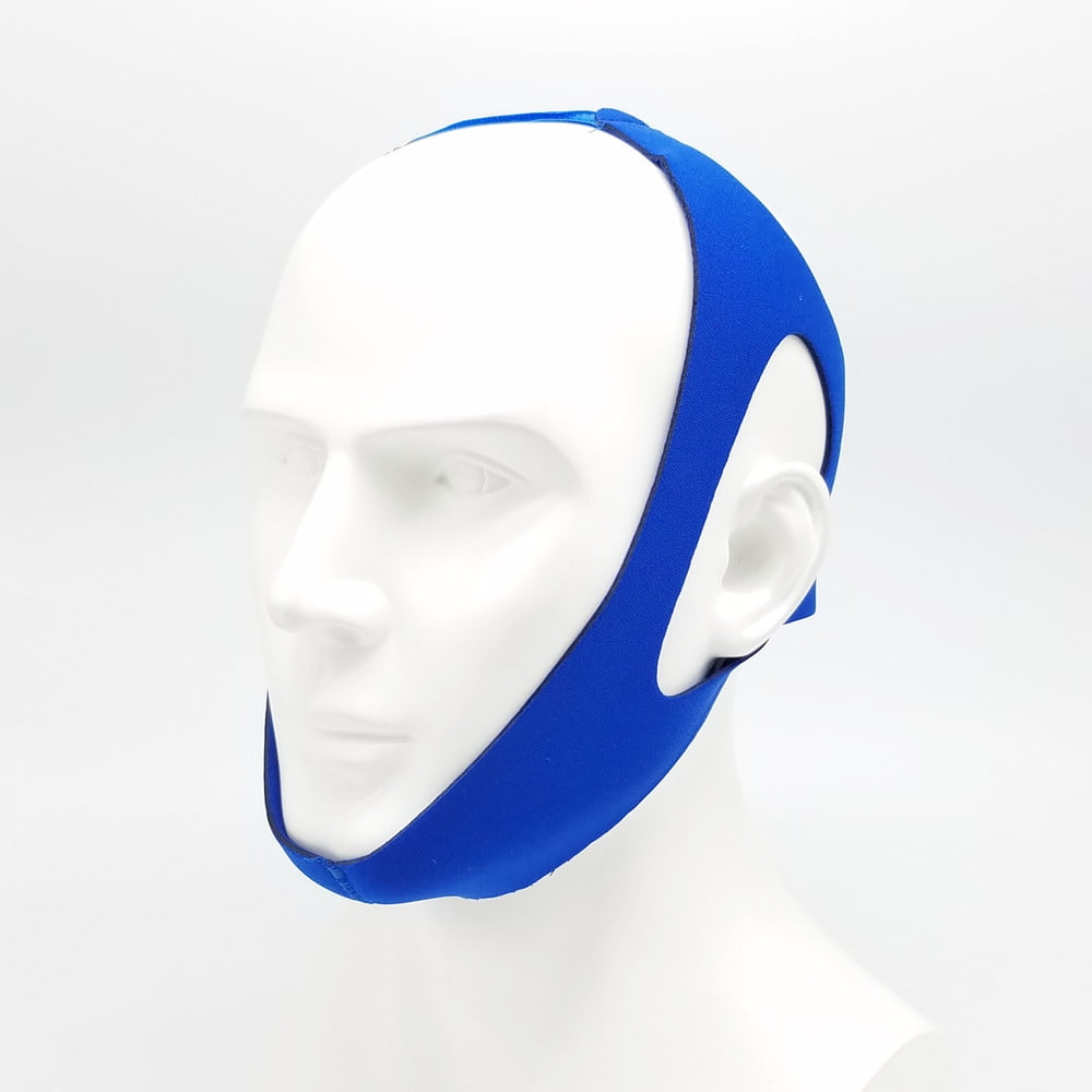 Triangular anti-breathing belt compression strap lower batter headband ...