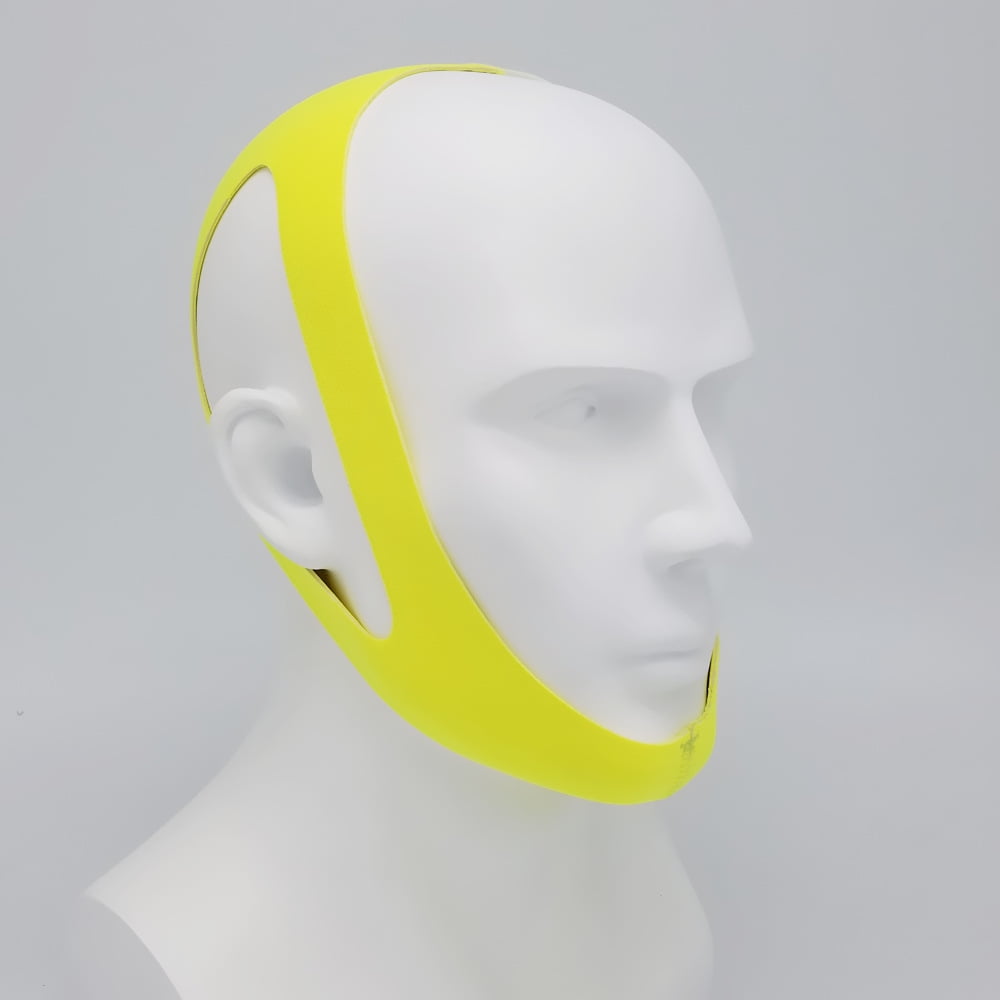 Triangular anti-breathing belt compression strap lower batter headband ...