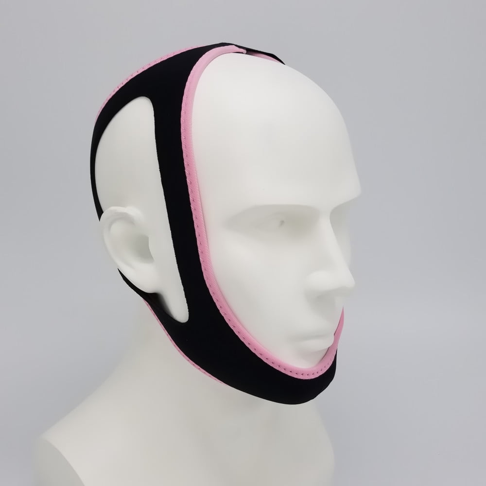 Triangular anti-breathing belt compression strap lower batter headband ...