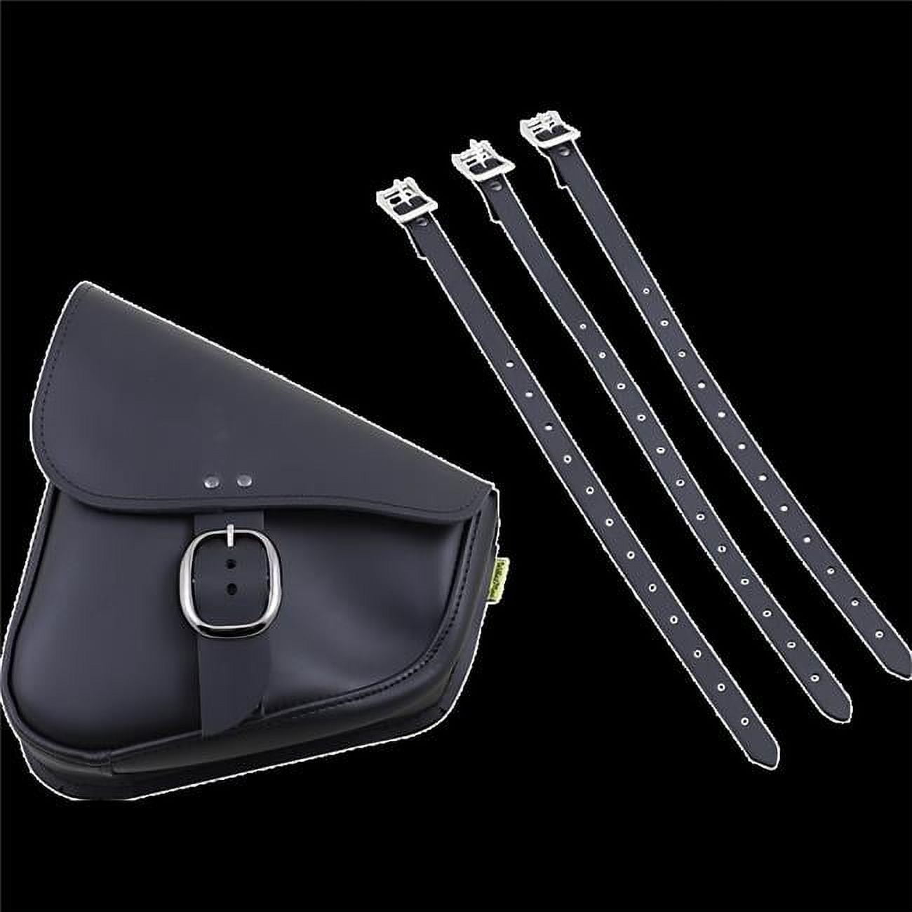 Triangulated Leather Black Swingarm Bag - Walmart.com