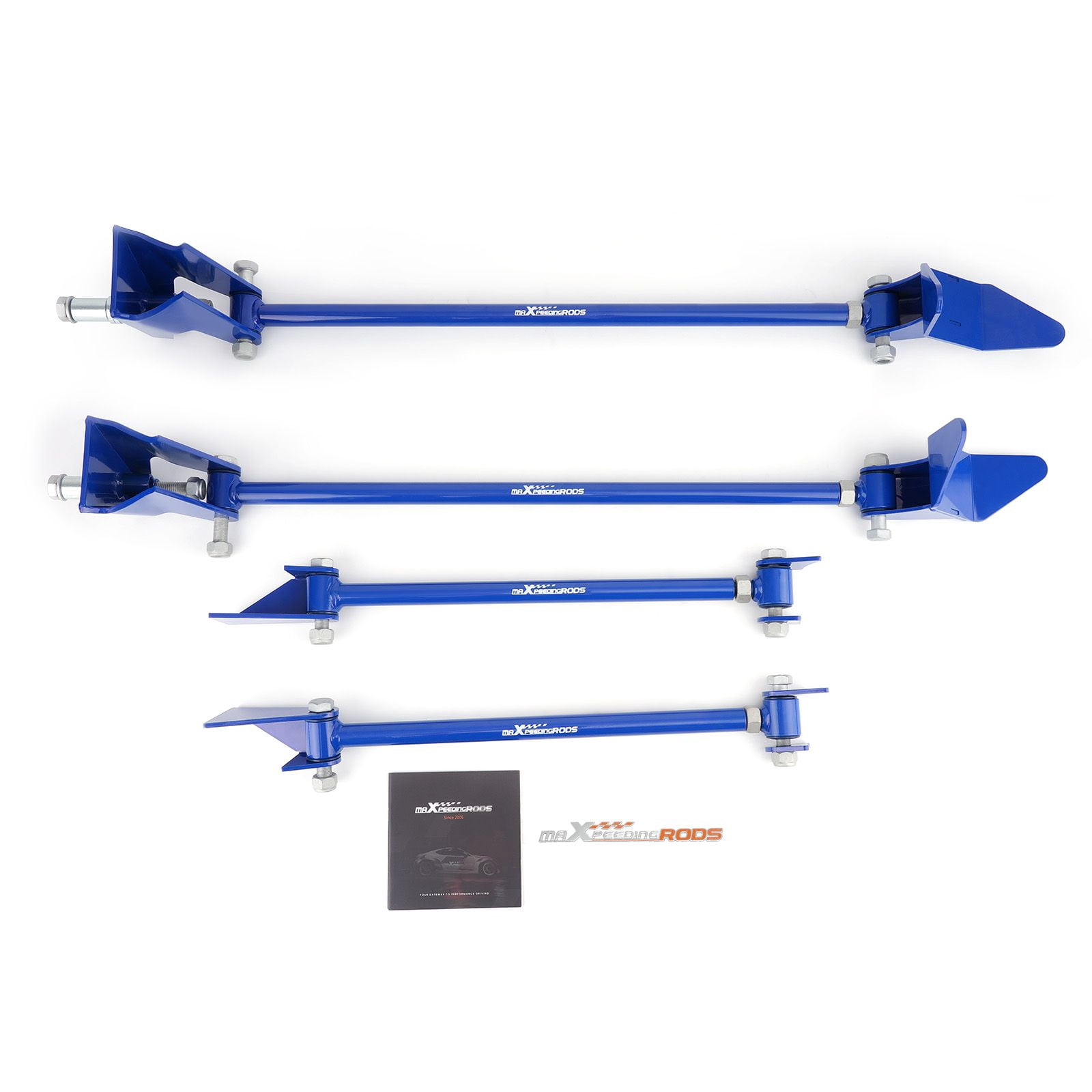Triangulated Rear 4-Link Suspension Kit for Chevy S10 1994-2004 ...