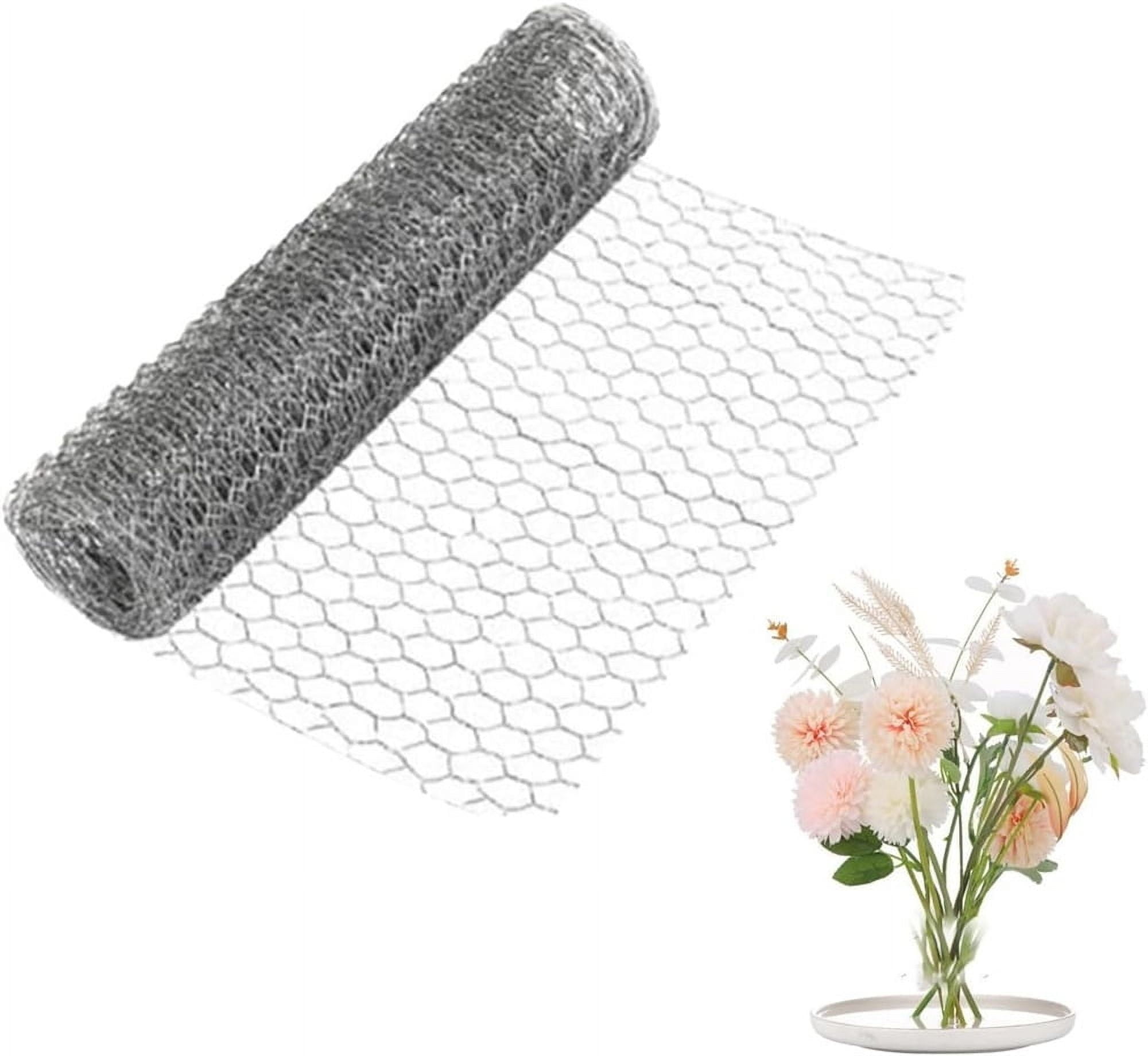 Triani 1 Roll Chicken Wire Mesh Netting Wire Galvanized Hexagonal ...