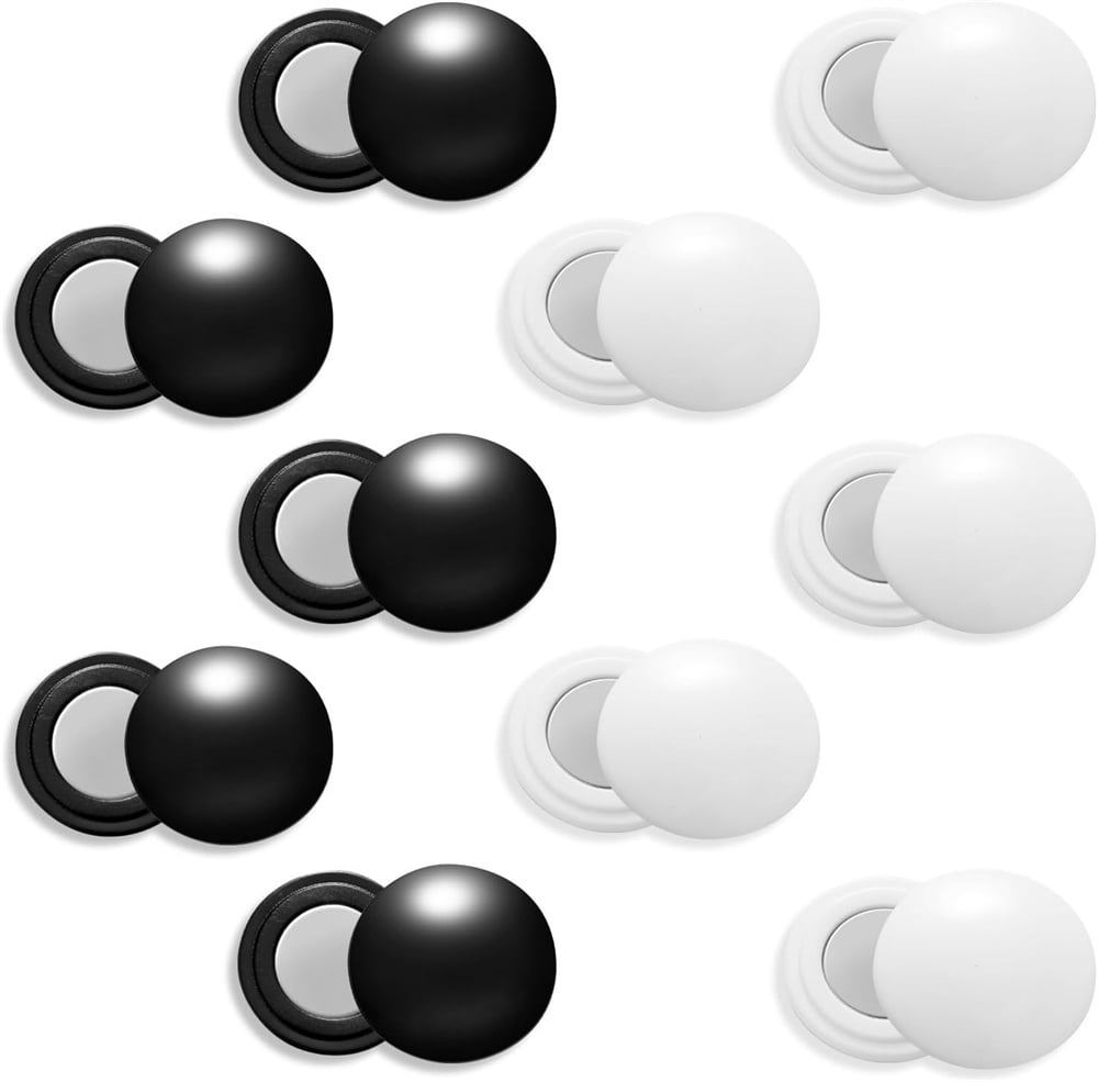 Triani 10 Pairs Magnetic Race Bib Clips for Runners Bib Fixing Fastener ...