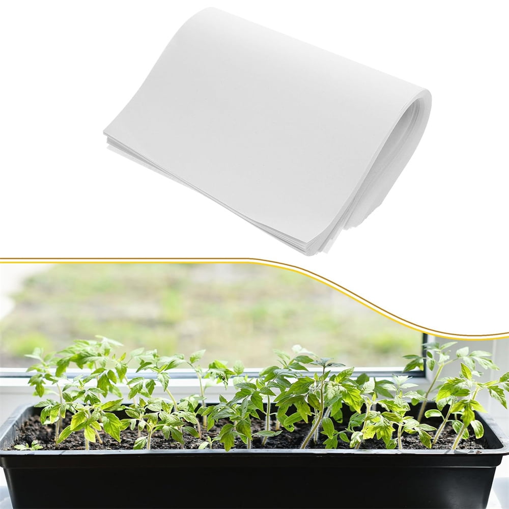 Triani 100 Pcs Microgreens Growing Mat 7.8" x 10.23" Durable Planting ...