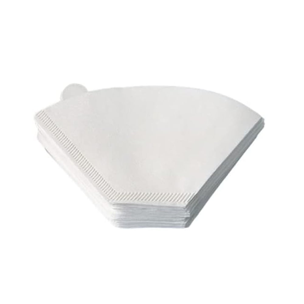 Triani 100Pcs Coffee Filter Paper White Cone Shaped Coffee Filters ...