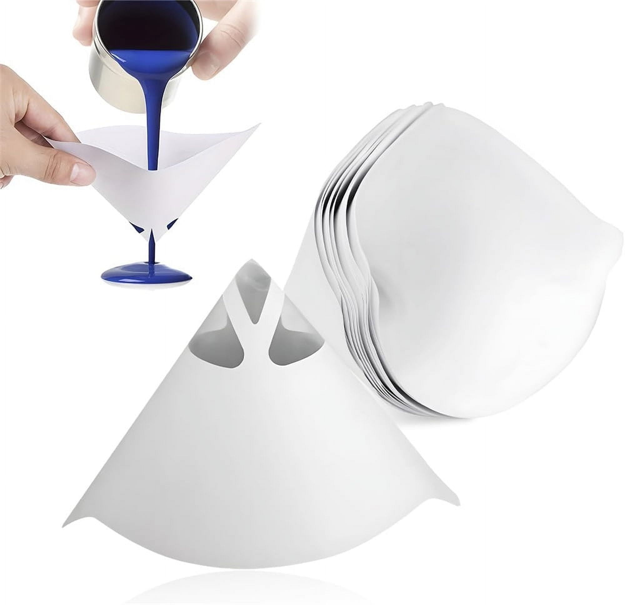 Triani 100Pcs Paint Strainers with Paint Filter Paint Filter Paint ...