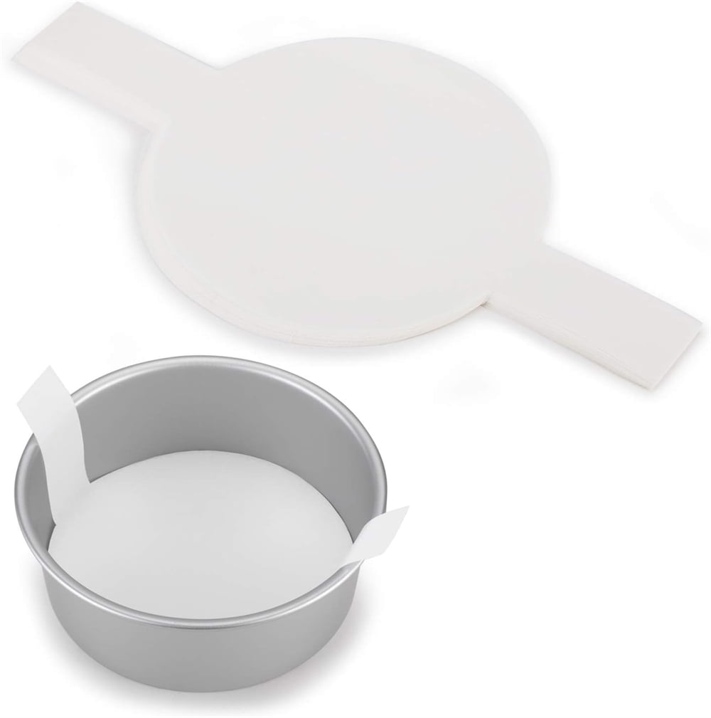 Triani 100Pcs Precut Circle Cake Pan Liners 8" Round Parchment Paper ...