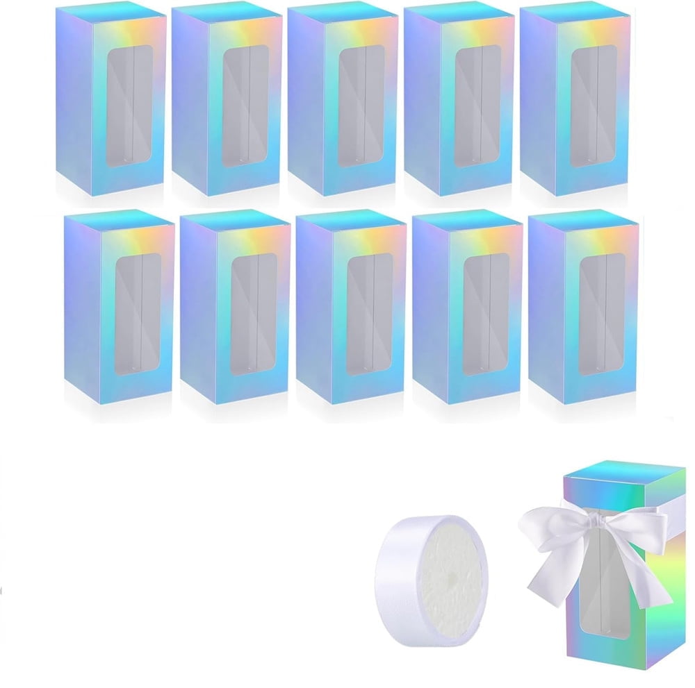 Triani 10Pcs Sublimation Glass Gift Boxes Christmas Thank You Glass Cup ...