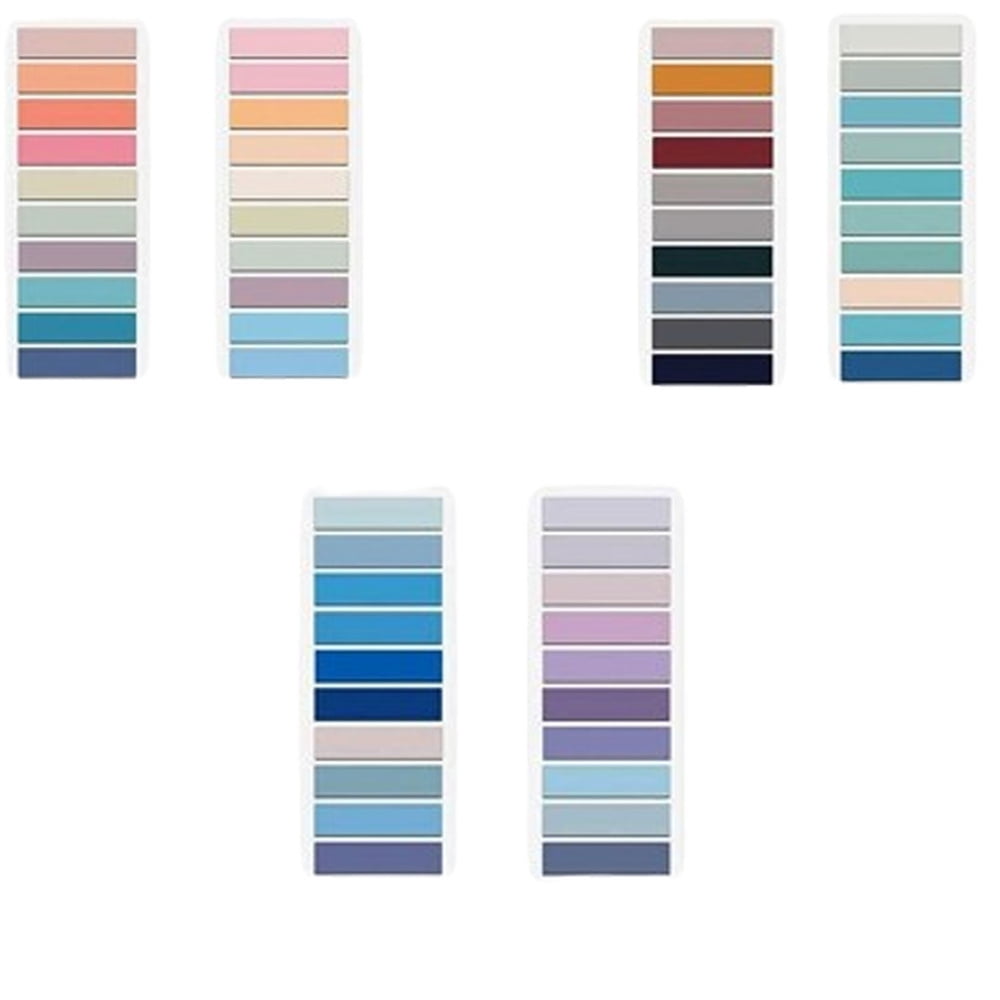 Triani 1200Pcs Sticky Tabs Book Tabs for Annotating Books Colorful ...