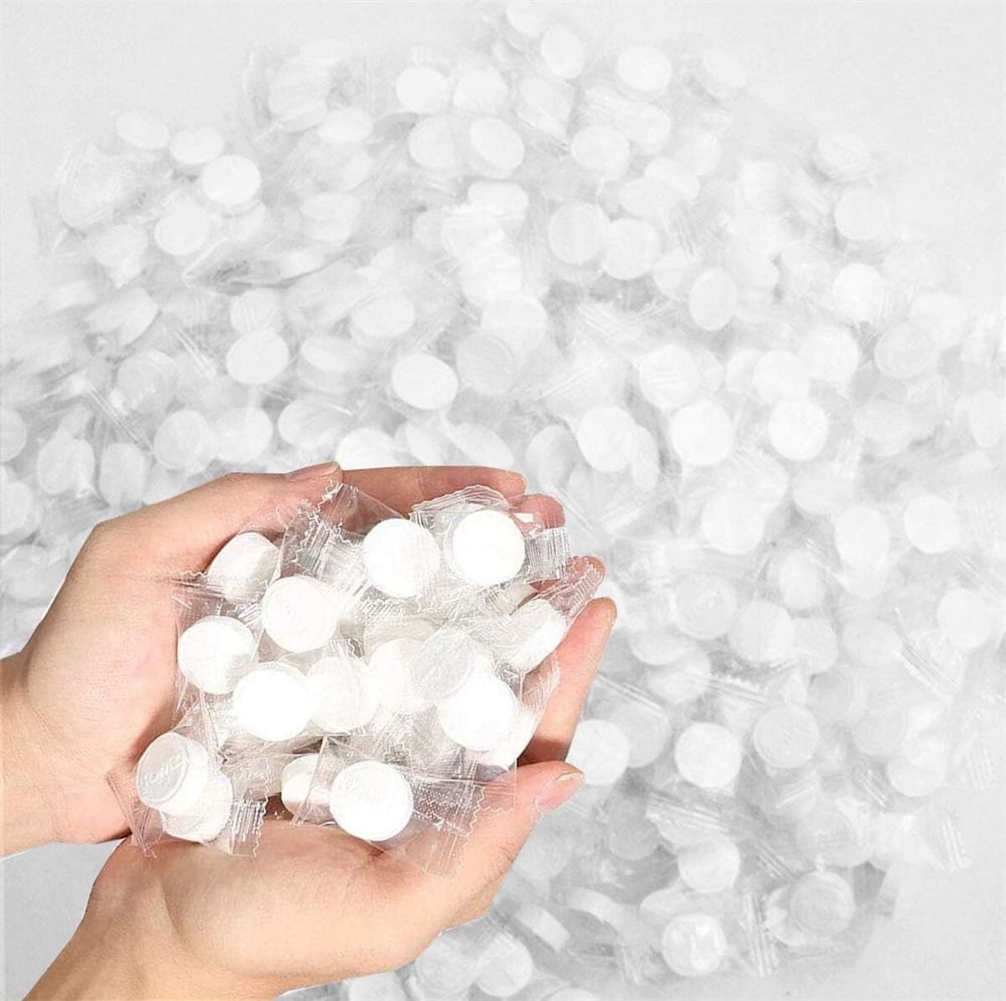 Triani 150Pcs Disposable Compressed Towels Tablets Washcloth for Travel ...