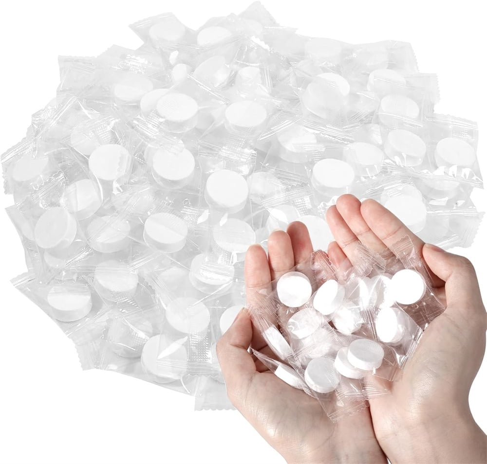 Triani 150Pcs Disposable Mini Compressed Coin Tissue Toilet Paper ...