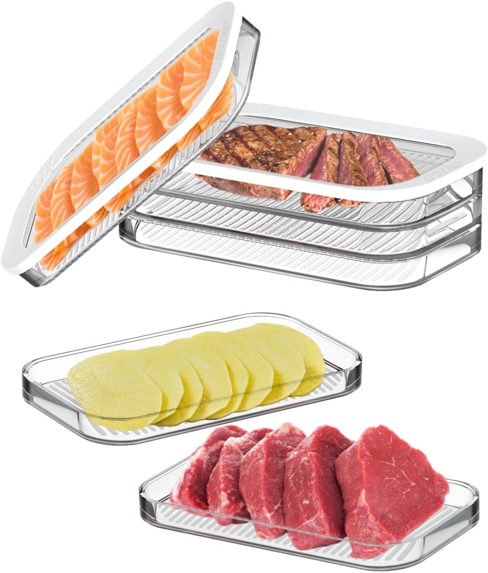 Triani 1Pack Deli Meat Container Lunch Meat Container for Refrigerator ...