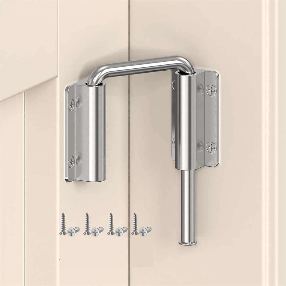 Triani 1Pcs Home Security Patio Sliding Door Loop Lock for Barn Garden ...