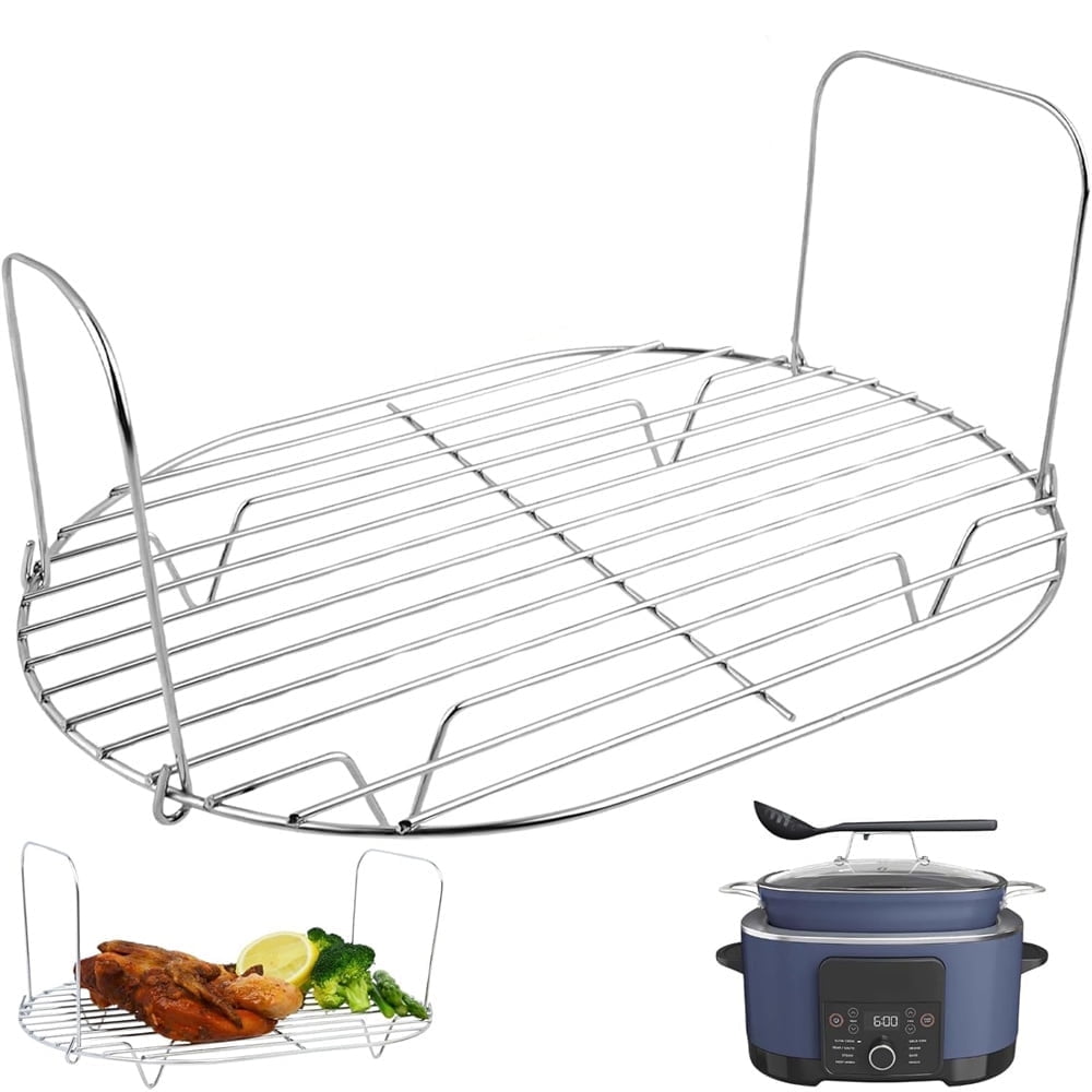 Triani 1Pcs Instant Pot Stainless Steel Wire Roasting Rack with Handles ...