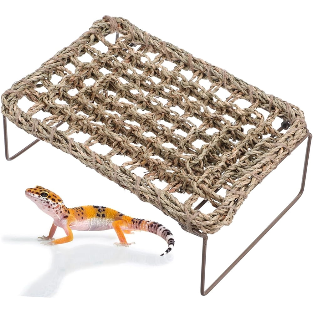 Triani 1Pcs Lizard Grass Mat Leopard Gecko Reptile Climbing Accessories ...